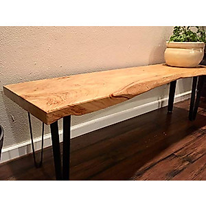 Hairpin Legs (Single Leg) (Size Ranges: 8" to 27") (1.5" Wide - 3/16" Thick Metal) U Shape Legs, U shape Legs, Coffee Table Legs, Furniture Legs, Bench Legs, Desk Leg, Industrial Modern, Home, DIY