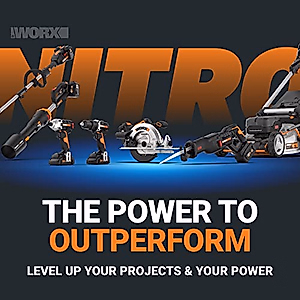 Worx 40V 20" Cordless Snow Blower Power Share with Brushless Motor - WG471 (Batteries & Charger Included)