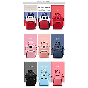 MLBCARE baby bag back pack large-capacity multi-functional fashionable shoulders diaper backpack mother's portable baby care bag Separate storage (black)