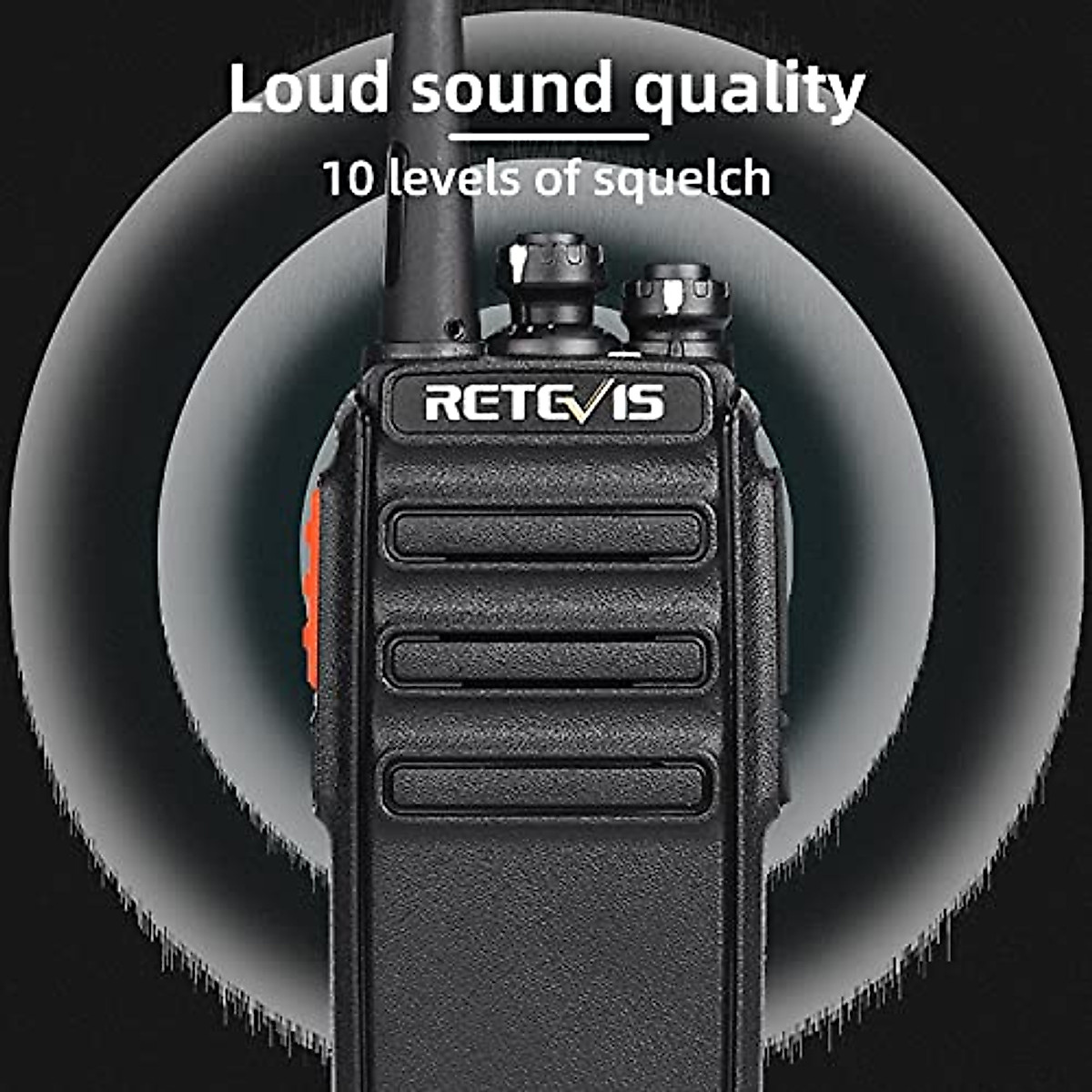 Case of 6,Retevis H-777S Walkie Talkies Long Range,Portable Two Way Radios with Six-Way Multi Gang Charger,Clear Voice, Hands Free 2 Way Radio,for School,Warehouse,Restaurant
