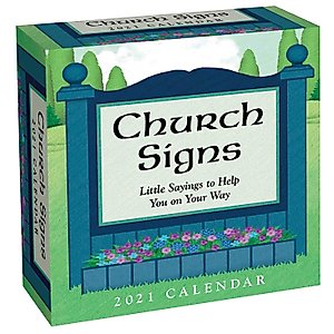 Church Signs 2021 Day-to-Day Calendar