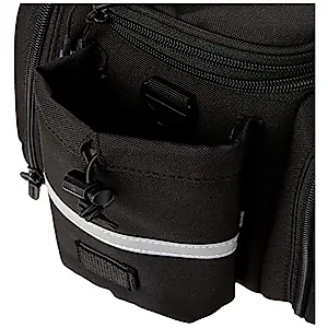 Topeak MTX Trunk Bag DXP Bicycle Trunk Bag with Rigid Molded Panels, 36x25x21.5-29cm , 1380ci, Black
