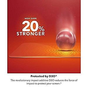 ZAGG InvisibleShield GlassFusion+ with D3O - Hybrid Glass with D3O - Made for Samsung GS21 Ultra (6.9") - Case Friendly