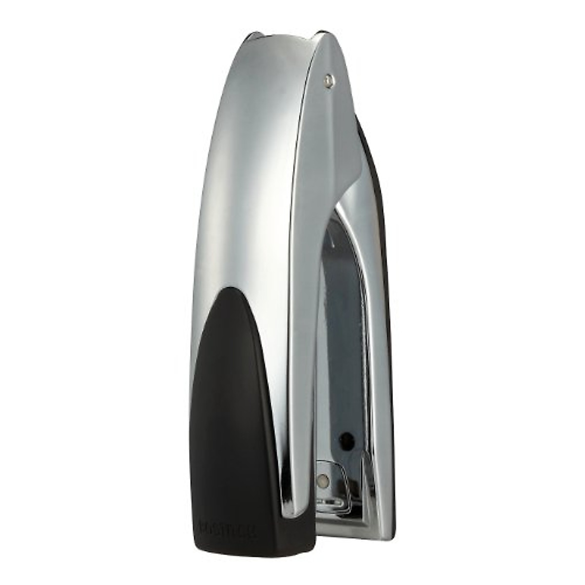 Bostitch Office Premium Executive Metal Desktop Stapler, Stand-Up Design, 20 Sheet Capacity, Staple Supply Indicator, Chrome