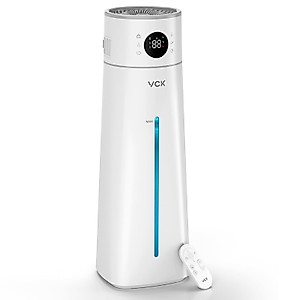 VCK 8L AI Smart Humidifier for Bedroom,Top Fill Cold Mist Humidifiers with 10 Adjustable Mist Levels, 50H Runtime, Auto Mode, 24H Timer, Whisper-Quiet Ultrasonic Humidifiers for Home Large Room Plant