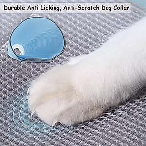 Dog Cone Collar for Large Dogs, Adjustable Soft Pet Cone for Dogs to Stop Licking Wound After Surgery, Dog Cone Alternative Pet E-Collar, Cone for Dogs After Surgical Recovery Collar