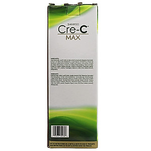 Cre-C Max Shampoo, Cleansing Shampoo, Strengthening Shampoo, Helps Prevent Hair Loss for men and women, Volume and Shine to your hair, 8.46 FL Oz, Bottle