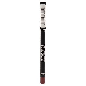 Rimmel Lasting Finish 8HR Soft Lip Liner Pencil - Vibrant, Blendable Formula to Lock Lipstick in Place for 8 Hours - 880 Wine, .04oz