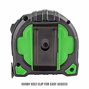 OEMTOOLS 25699 Big Jake 25’ Tape Measure, Electrician Tape Measure, Table Saw Tape Measure, Tape Measure with Magnetic Tip