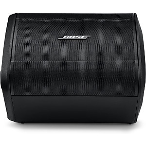 Bose S1 Pro Bluetooth Speaker System Bundle with Battery, Shure PGA48 Microphone, 15ft XLR Audio Cable (6 items)