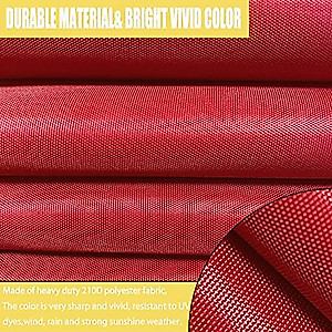 Double Sided Marine Corps USMC Flag 3x5 Outdoor- Heavy Duty Polyester Marine Army Military Flags Banner with 2 Brass Grommets,4 Rows Stitched