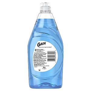 Gain Ultra Bleach Alternative Dishwashing Liquid Dish Soap, Honey Berry Hula Scent - 21.6 Fluid Ounce (Pack of 2)