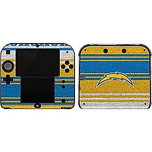 Skinit Decal Gaming Skin Compatible with 2DS - Officially Licensed NFL Los Angeles Chargers Trailblazer Design