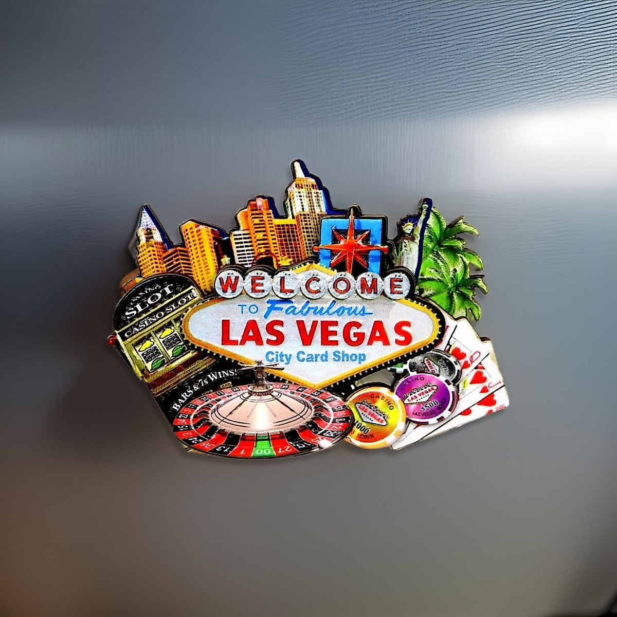 Las Vegas Refrigerator Magnet Souvenir