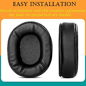 TaiZiChangQin Ear Pads Ear Cushion Earpads Memory Foam Replacement Compatible with Turtle Beach Stealth 600 700 Xbox PS4 Stealth 420X 450 520 500P 500X Headphone