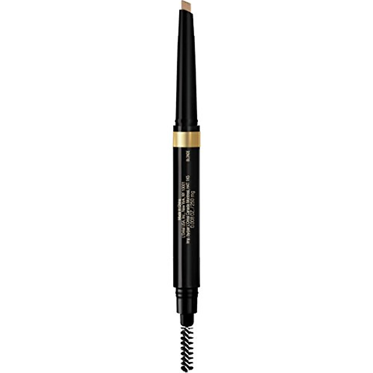 L'Oreal Paris Brow Stylist Shape & Fill Mechanical Eye Brow Makeup Pencil, Blonde, 0.008 oz.