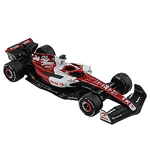 Bburago Alfa Romeo F1 C42#24 Guanyu Zhou 2022 1/43 Diecast Model Car 38067