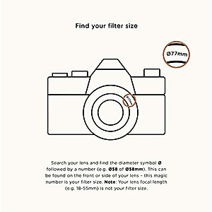 Urth 49mm Lens Filter Caps