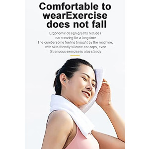 Invisible Earbuds Wireless Bluetooth Mini Ear Buds Tiny Waterproof Discreet Earphones Sleep Earbuds in Ear Hidden Earpiece Long Battery Life Headphones Smallest for Android iOS Sports Running Workout