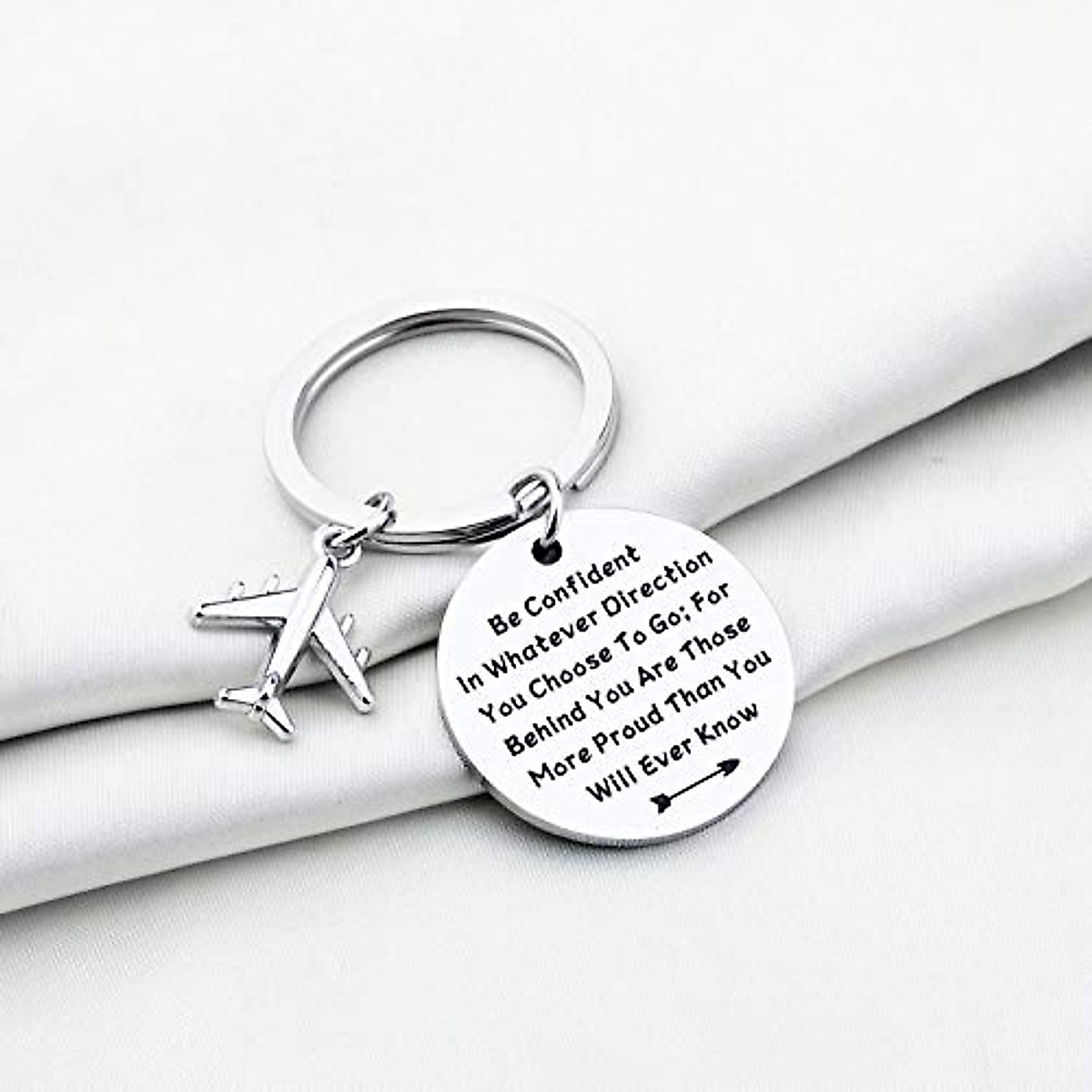 LQRI Future Pilot Gift New Pilot Gifts Pilot Graduation Gift Be Confident in Whatever Direction You Choose to Go (K-airplaine)