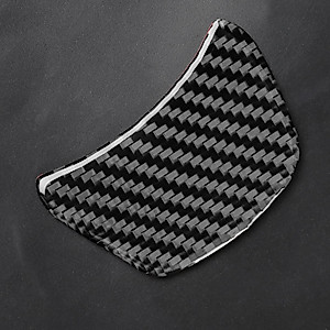 ITrims Car Steering Wheel Bottom Cover for Toyota Supra A90 2019-2022 Steering Wheel Accessories Trim Decoration 1PC Real Carbon Fiber