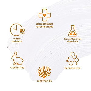 Thinksport SPF 30 Face & Body Mineral Sunscreen Stick – Safe, Natural, Water Resistant Sun Cream – Vegan, Reef Friendly UVA/UVB Sun Protection for Sports & Active Use, 0.64oz