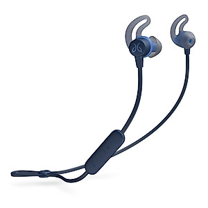 JayBird Tarah Bluetooth Wireless Sport Headphones for Gym Training, Workouts, Fitness and Running Performance: Sweatproof and Waterproof – Solstice Blue/Glacier