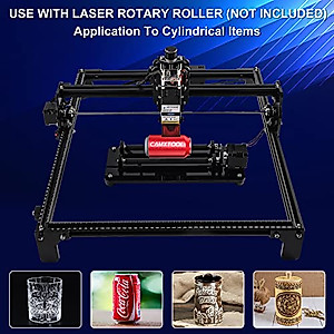4240 Laser Engraver, 20W Laser Engraving Cutting Machine, Laser Machine 5W Output Power, Laser Cutter for Metal and Wood with 16.5”x15.75” Large Engraving Cutting Area (420x400mm)
