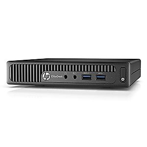 HP Prodesk 600 G2 Micro Computer Mini Tower PC (Intel Quad Core i7-6700T, 16GB DDR4 Ram, 256GB Solid State SSD, WIFI, VGA, USB 3.0) Win 10 Pro (Renewed)