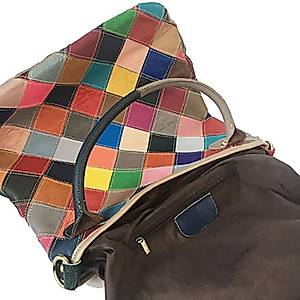 Poopy Women Purses and Handbags Shoulder Bags Ladies Designer Top Handle Satchel Tote Bag (multicolored)