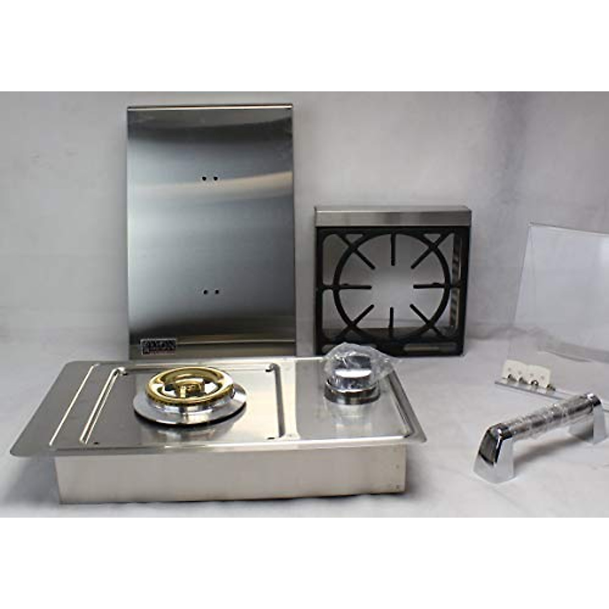 Lion Premium Grills L5631 Natural Gas Single Side Burner, 20-1/2 by 12-1/2-Inch