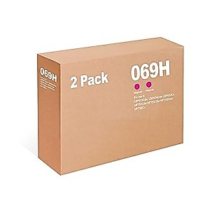 Compatible 069H High Yield Toner Cartridge Replacement for Canon 069 for imageCLASS MF753Cdw MF751Cdw LBP674Cdw Printer (2 Magenta)