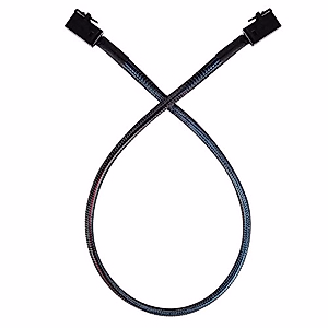 SilverStone Technology SFF-8643 to SFF-8643 Internal Mini SAS HD Cable (CPS04)