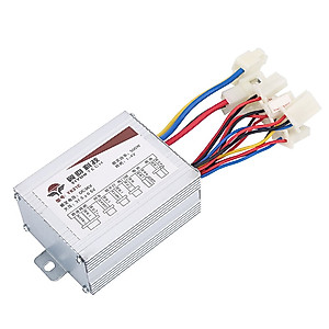 Alomejor 36V 500W Motor Brushed Controller Brush Motor Driver Controls Module for Steady Speed, Sensitive Control of Braking Direction Changes, Perfect for Electric E Bike