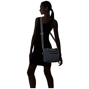 Kipling Women's Asseni Mini Tote, Compact Lightweight Everyday Purse, Nylon Shoulder Bag, Blue Bleu 2