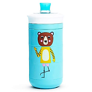 Munchkin® Twisty™ Mix & Match Animals Bite Proof Sippy Cup, 9 Ounce, Blue