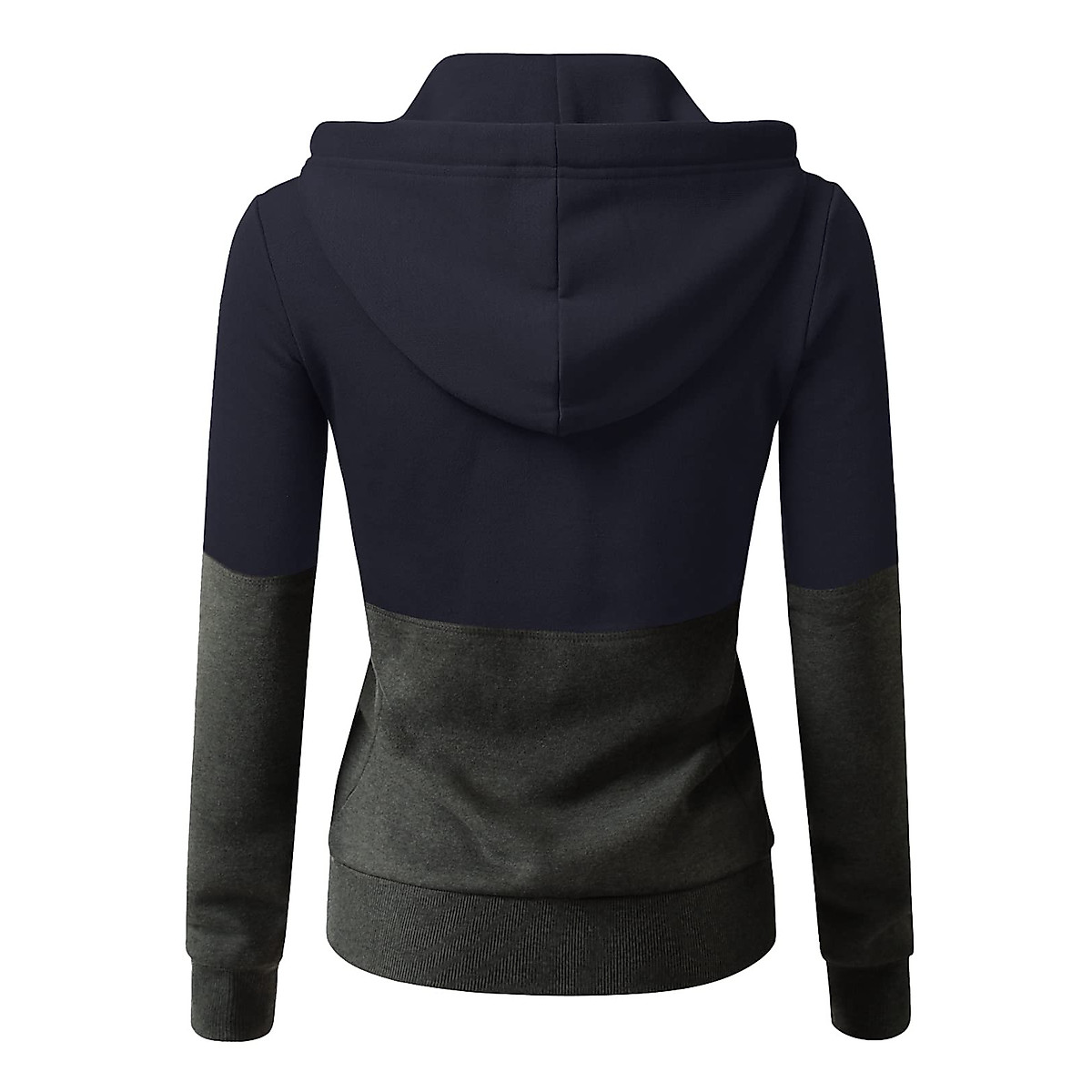 NINEXIS Womens Lightweight Zip up Hoodie Sweatshirt with Plus Size