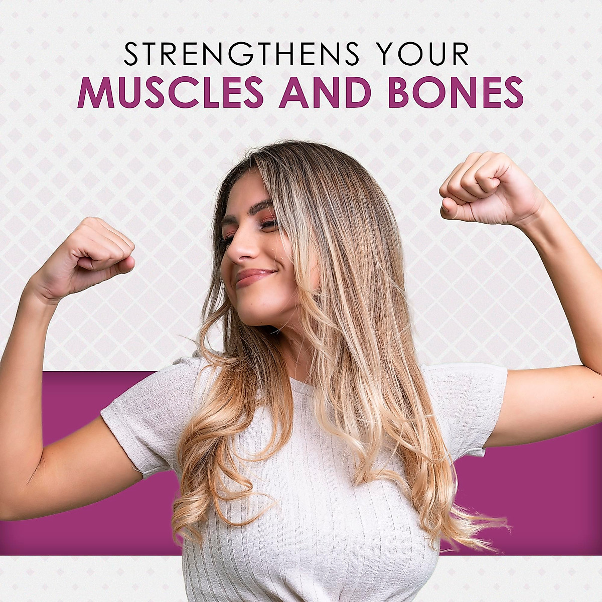 AMBROSIAL Calcium Magnesium Zinc & Vitamin D3 | High Potency Calcium Supplement for Healthy Bones Muscles & Teeth | Highly Bioavailable Calcium Citrate Formula 60 Softgels