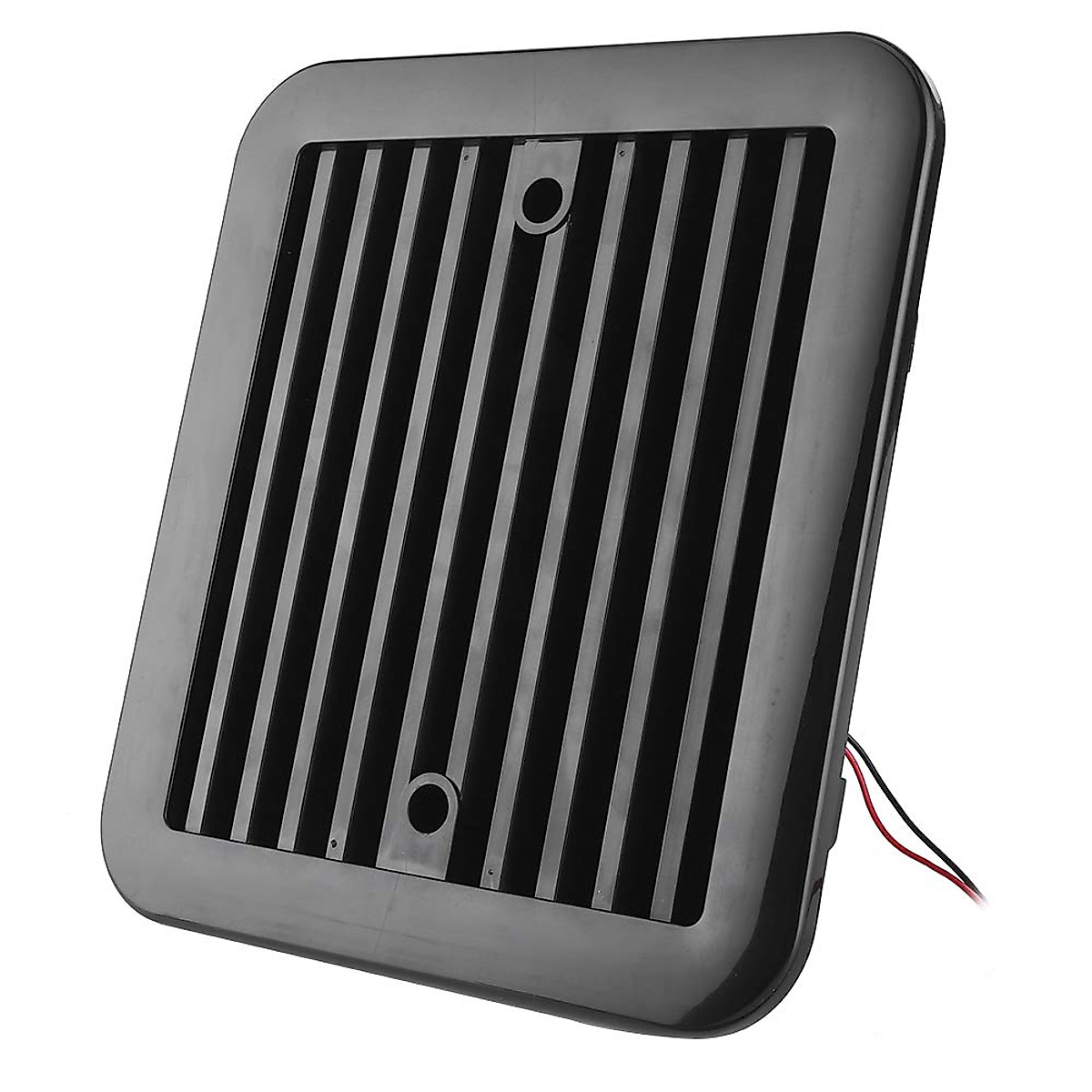 Aramox Vent Fan, 12V 4W Vent Fan with Shutters Vent One‑Way Side Strong Wind Air Camper RV Accessories