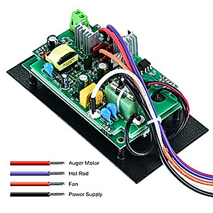 briidea Digital Thermostat Kit, Barbecue Grill Temperature Control Panel Kit, Thermometer Pro Controller Compatible with Traeger Wood Pellet Grills