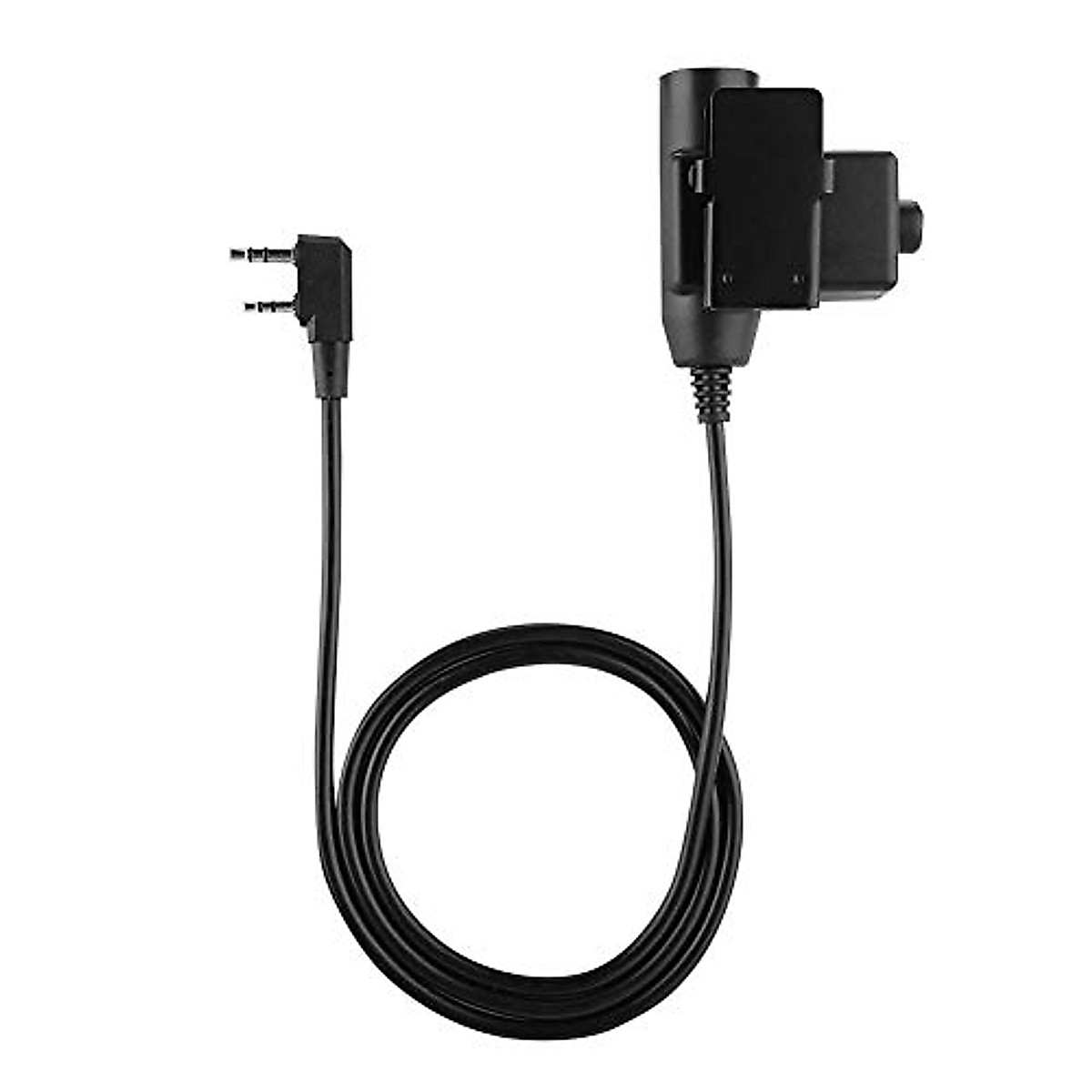 PTT Cable for BAOFENG UV5R, Z Tactical Noise Reduce Headsets Cable Audio Interface Cable for BaoFeng for TYT F8, for BAOFENG UV5R, for MML UV100