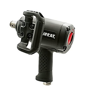 AirCat Pneumatic Tools 1870-P 1-Inch Super Duty Composite Pistol Grip Impact Wrench 2,100 ft-lbs