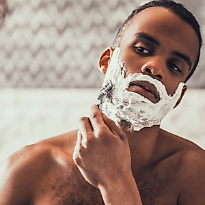 MNSC Wrangler Naturally Better Pump Shave Cream - Smooth, Hypoallergenic, All-Natural, & Handcrafted in USA