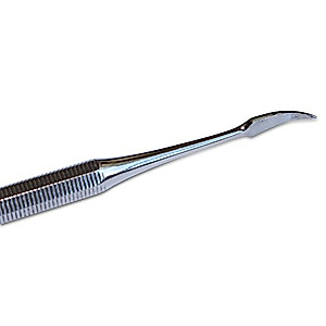 Mars Stainless Steel Single End Tooth Scaler for Dogs and Cats, Big Bow End, Professional Dental Grade