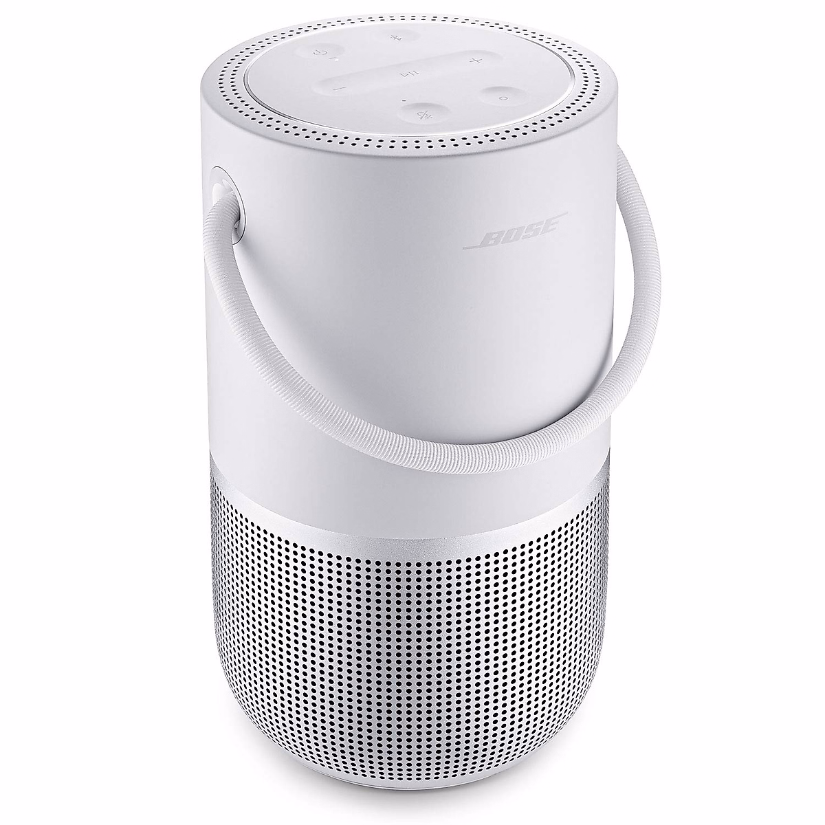 Bose Portable Smart Speaker — Wireless Bluetooth Speaker with Alexa Voice Control Built-In, Silver