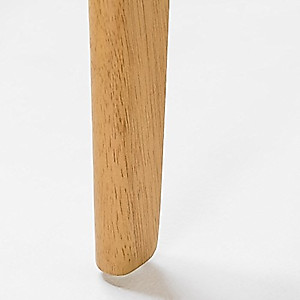 Christopher Knight Home Lucious Fabric / Oak Finish Dining Chairs, 2-Pcs Set, Light Beige