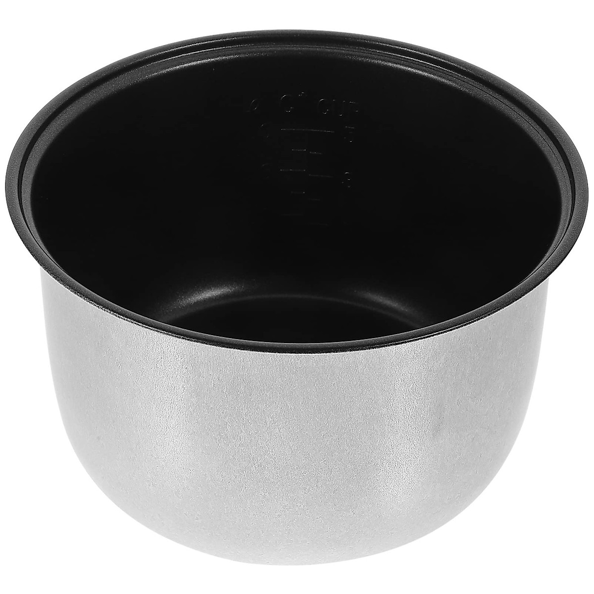 Angoily Rice Cooker Small Rice Container 1 Set Rice Cooker Inner Pot Pressure Cooker Replacement Liner Non-sticks Baking Pot Mixing Bowl for Kitchen Restaurant 2L Rice Cooker Small Rice Container