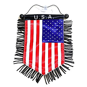 PRK 14 USA American Flags Quality Mini Banners United States of America Gifts Accessories car Home (1)