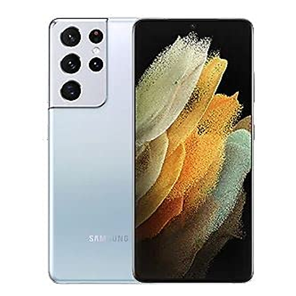 Galaxy S21 Ultra 5G 256GB | Factory Unlocked Korean Version 5G Smartphone | Pro-Grade Camera, 8K Video, 108MP High Res | Phantom Silver (SM-G998N)