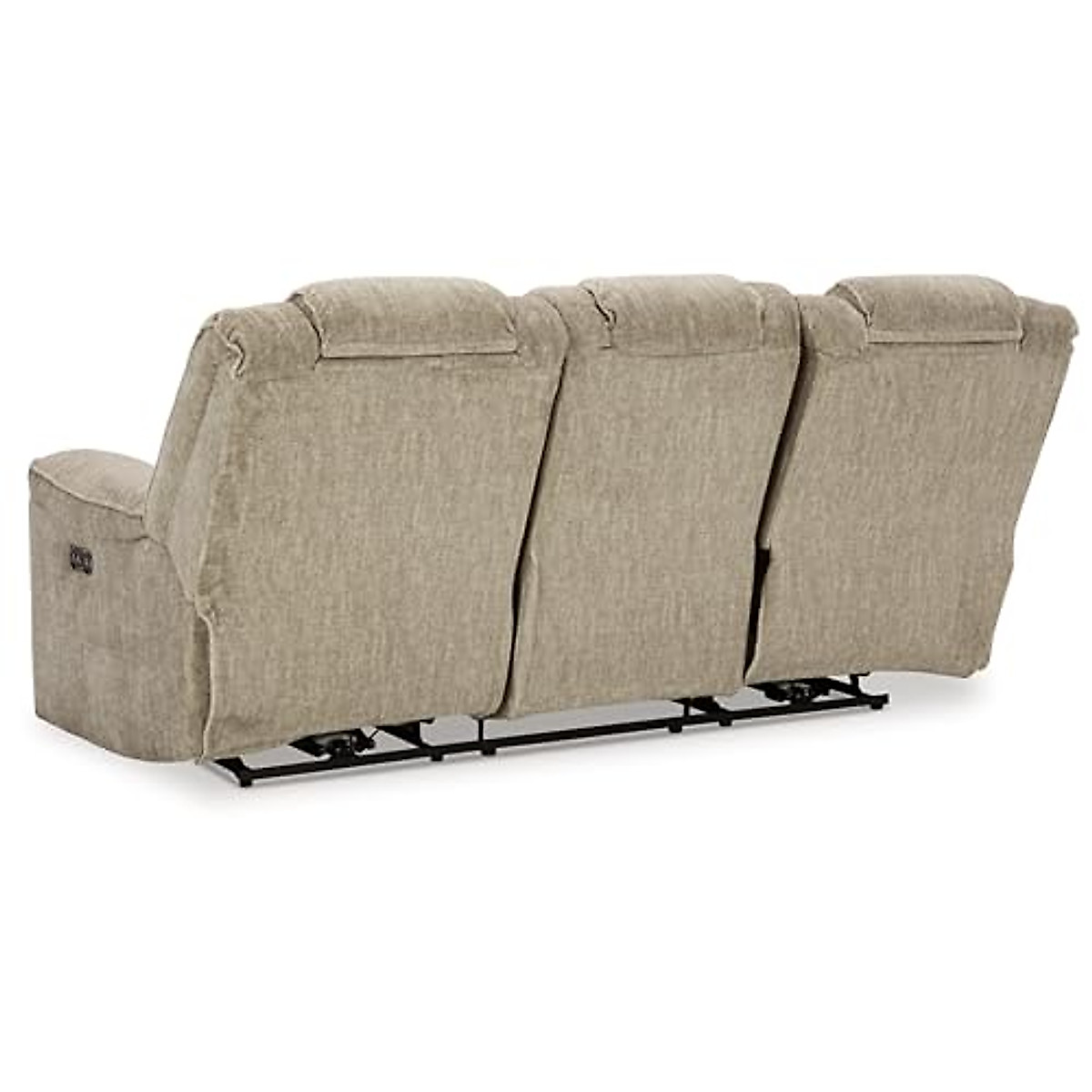 Signature Design by Ashley Hindmarsh Power Reclining Sofa, 86" W x 44" D x 42" H, Gray